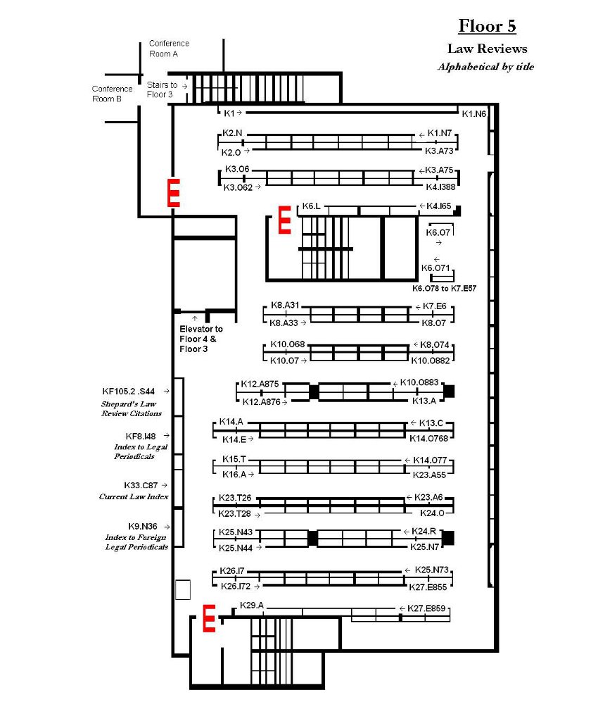Floor Plans – Orange County Public Law Library